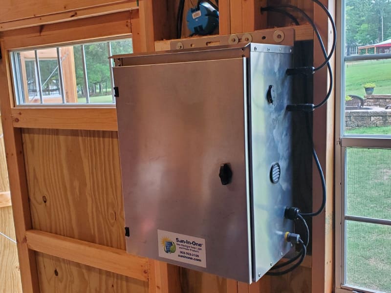 Solar LED Shed Lighting and Power Kits - Sun-In-One™